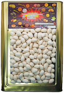 Tin - Coconut Tapioca Cookies (Leaf Shape) 5kg - PMN Biscuit Industries